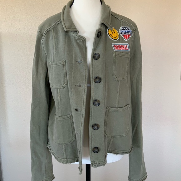 Others Follow | Jackets & Coats | Womens Olive Green Shacket | Poshmark